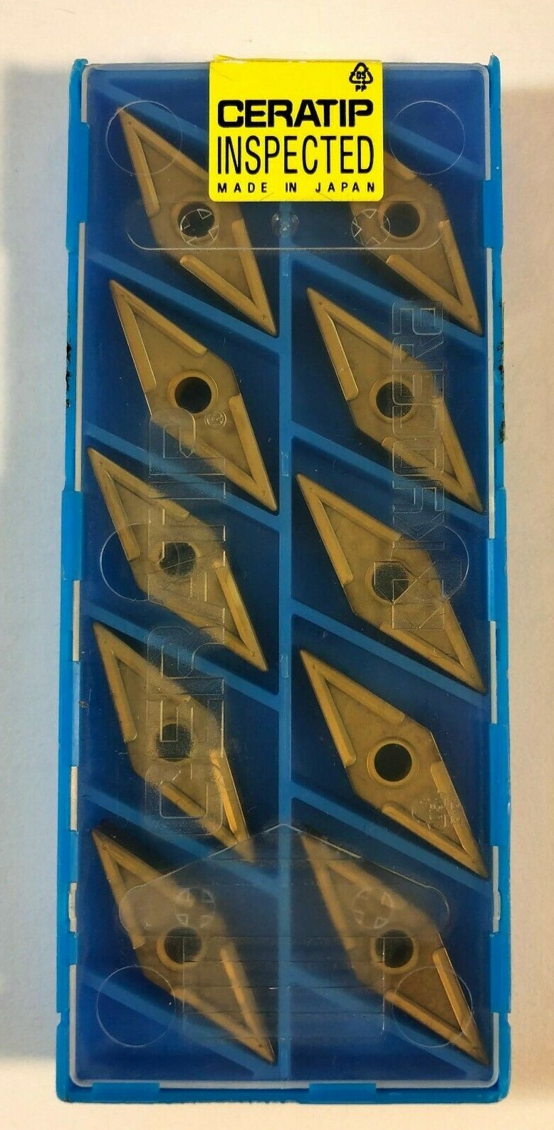 Ceratip/Kyocera VNMG-331 Grade CA5025 Tin Coated Carbide inserts **NEW ...