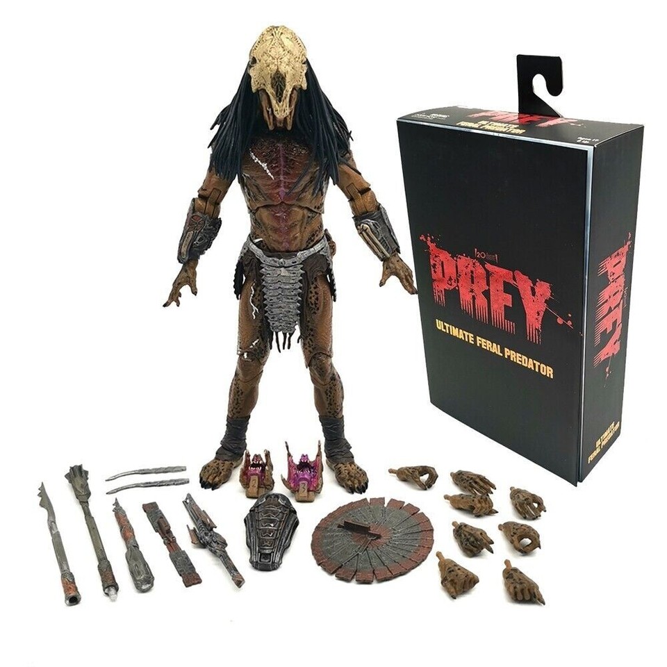 NECA Jungle Hunter Predator Ultimate 7" Action Figure Display Model ...