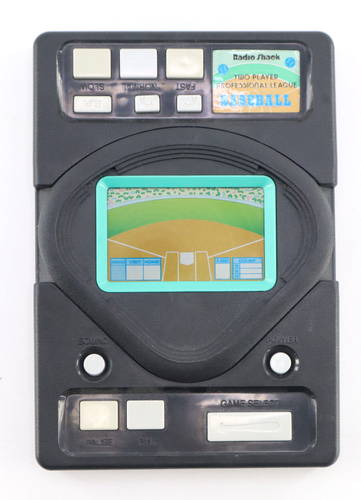 Radio Shack Two 2 Player Professional League Baseball Hand Held Game ...