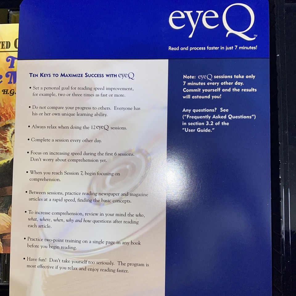 Eye Q Infinite Mind Brain Enhancing Technology Software | eBay