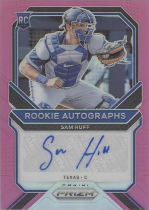 2021 Panini Prizm - Rookie Autographs Sam Huff #RA-SH Pink Prizm /50 ...