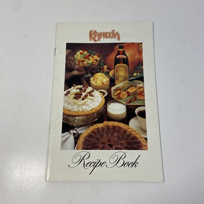 Kahlua Recipe Book cookbook 1986 PB | eBay