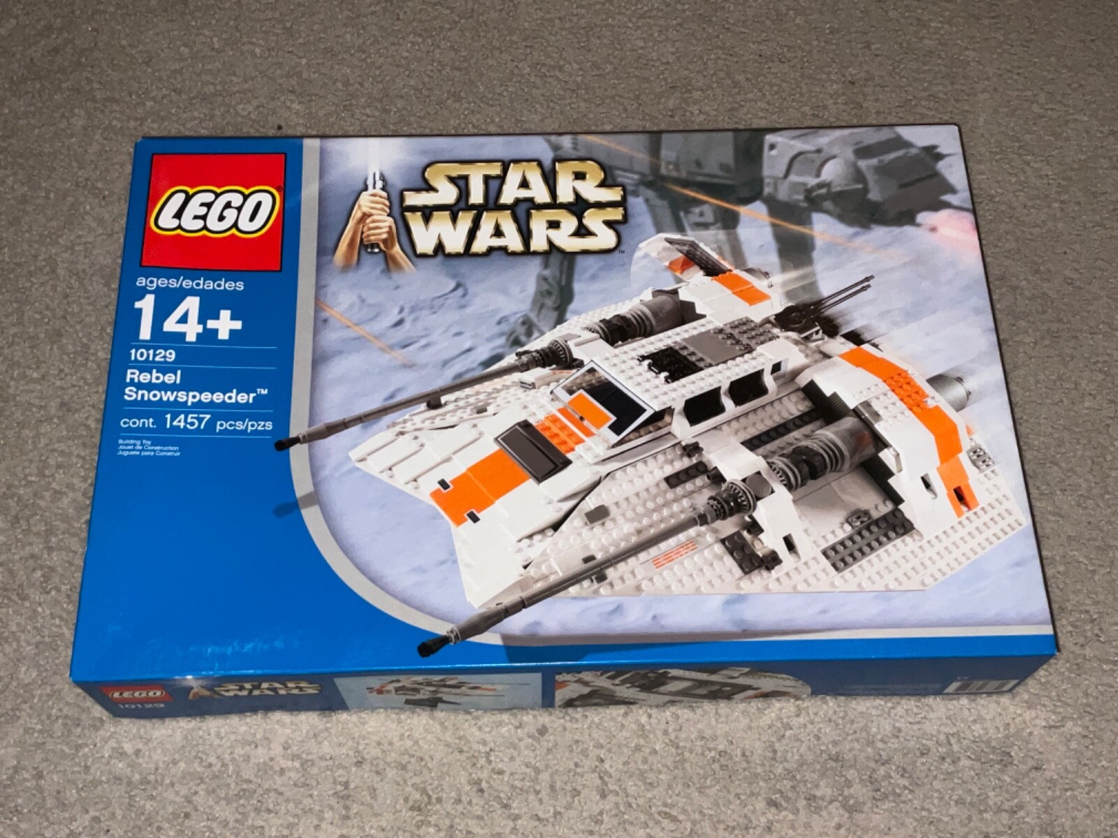 LEGO STAR WARS 10129 REBEL SNOWSPEEDER NEW MIB Factory Sealed 1457 pcs ...