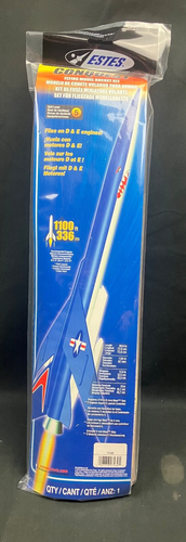 OOP Estes Conquest flying model rocket kit #7230 - Skill Level 5 ...