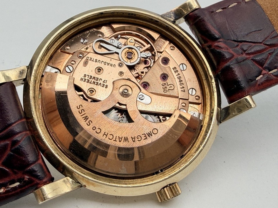 1965 Omega Seamaster Automatic cal. 550 Original Dial Gold Filled ...