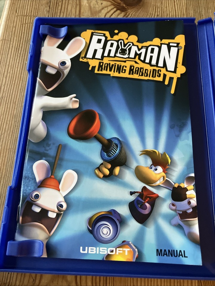 Rayman Raving Rabbids Playstation PS2 Party Compilation Video Game ...
