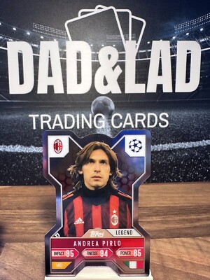 Match Attax Extra 24/25 - Andrea Pirlo Chrome X #CX 9 - AC Milan shield ...