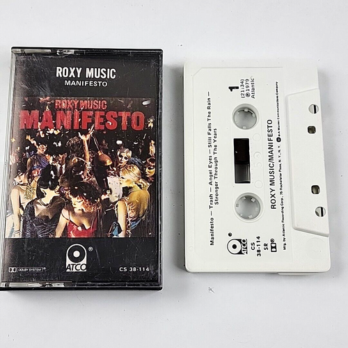 Roxy Music Manifesto Cassette Tape *BUY 2 GET 3 FREE* | eBay