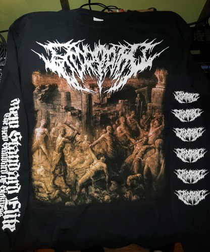 Excoriation LS Shirt Brodequin Cephalotripsy Waking The Cadaver ...