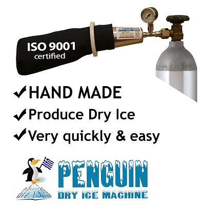 Penguin® Dry Ice maker -European-Australian-Russia Valve DIN477 ...