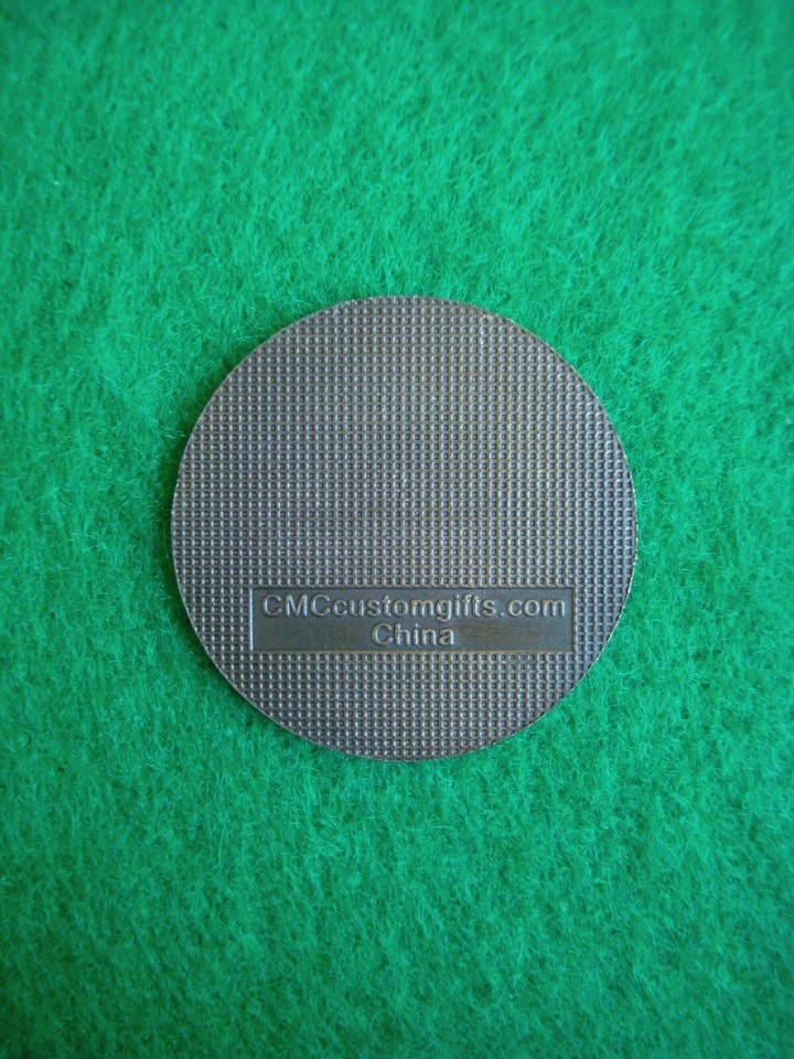 Century Vallen Golf Ball Marker Metal Flat Putting Coin - Canada Maple ...