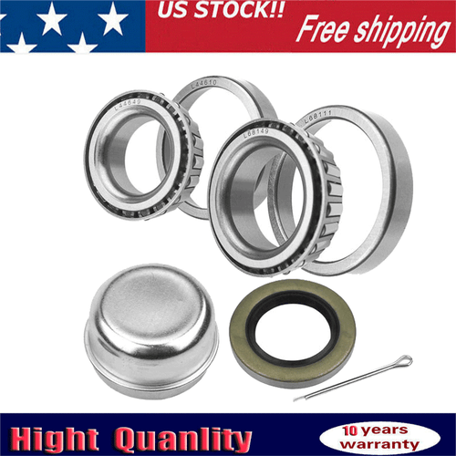2,000 lb.Trailer Bearing Kit L44649/10 L44649/10 Bearings 12192TB 1.25 ...