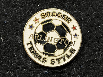 g PINS PIN ENAMEL FOOTBALL SOCCER FOOT USA TEXAS ARLINGTON EGF | eBay