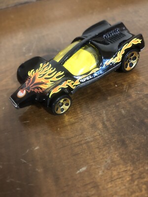 Vintage 1983 Speed Seeker Hot Wheels Mattel Metal Bottom Black Flames ...