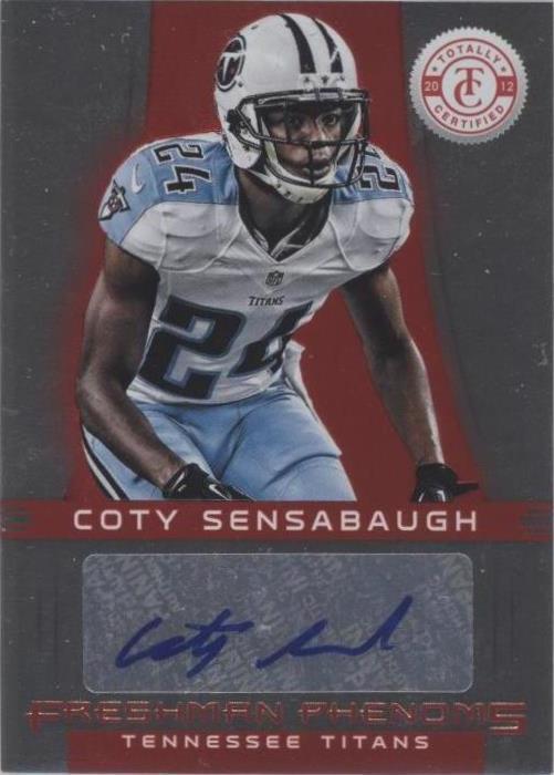 2012 Totally Certified - Freshman Phenoms Signatures Coty Sensabaugh ...