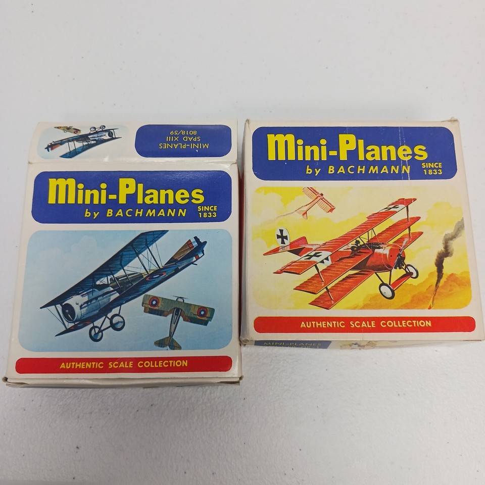 Vintage Bachmann COX Mini-Planes Lot of 9 WWI WWII | eBay