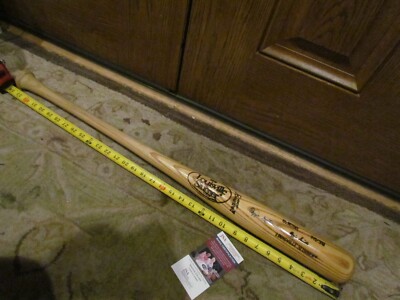 Ozzie Smith Signed Game Used Louisville Slugger Baseball Bat JSA Cert ...