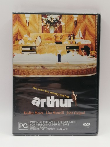 Arthur (1981) DVD R4 New & Sealed Dudley Moore Liza Minnelli Romance ...