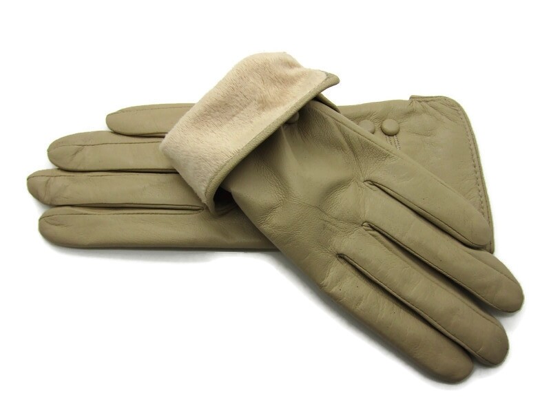 Womens Premium Quality Genuine Soft Leather Gloves Fully Lined Warm ...