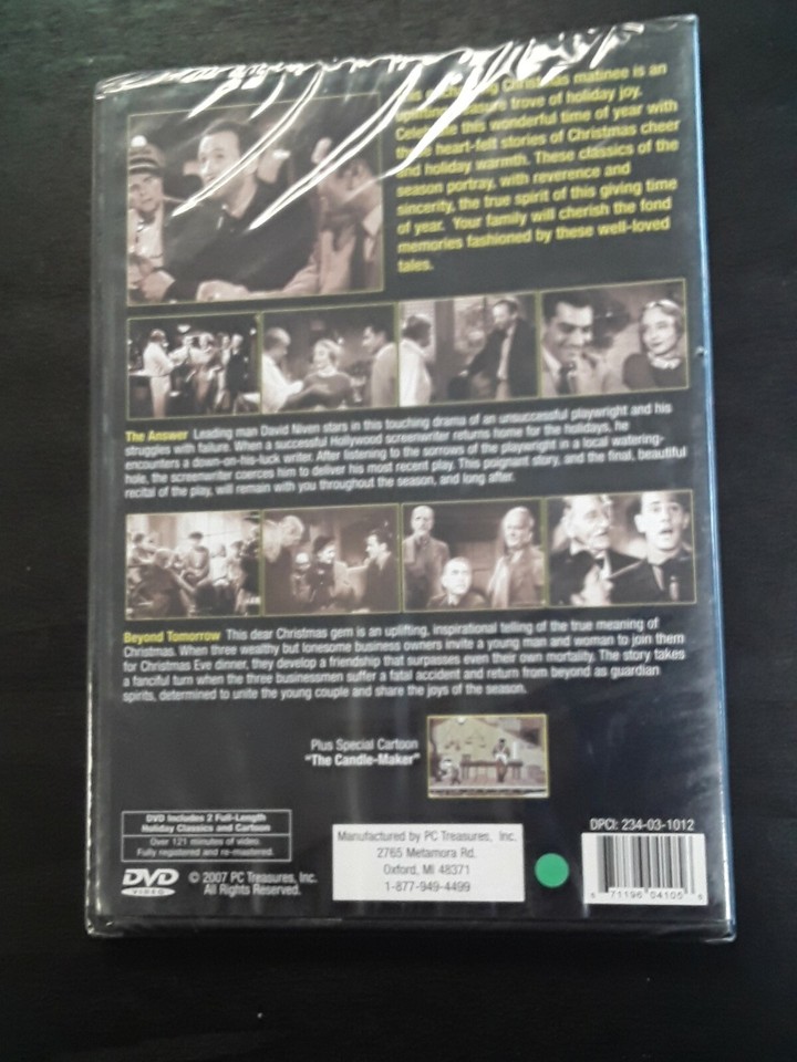 The Answer & Beyond Tomorrow (DVD) Slim Case BRAND NEW | eBay