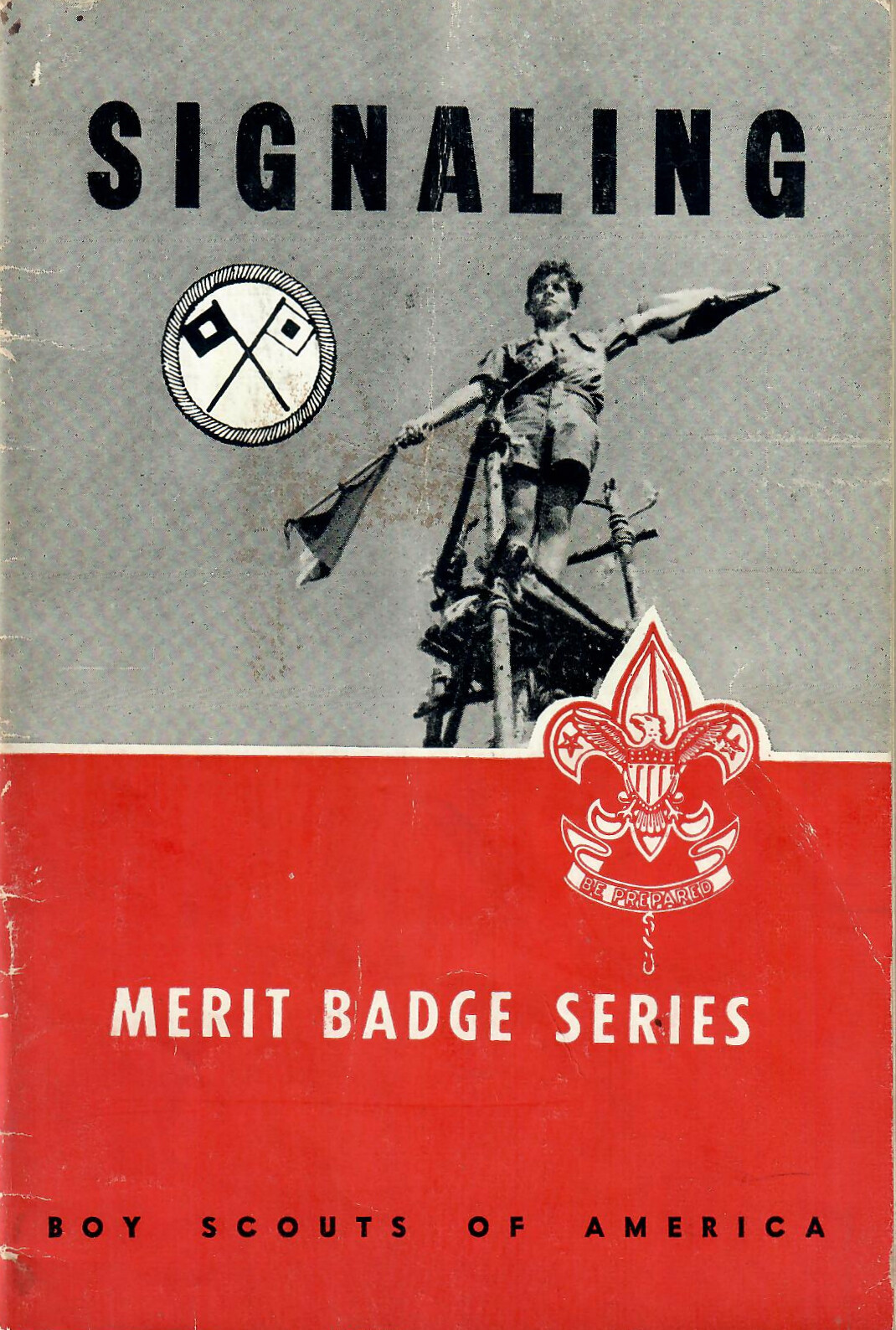 Signaling Merit Badge Pamphlet - 1958 January Printing - 12M158 | eBay