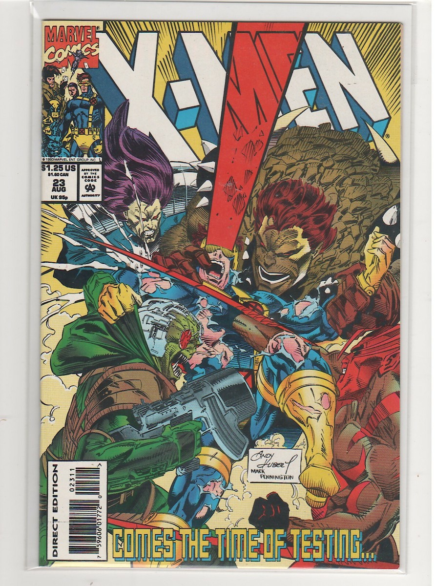 Psylocke Andy Kubert X Men Vol. 2 #29 Marvel Comics 1994 VG Andy