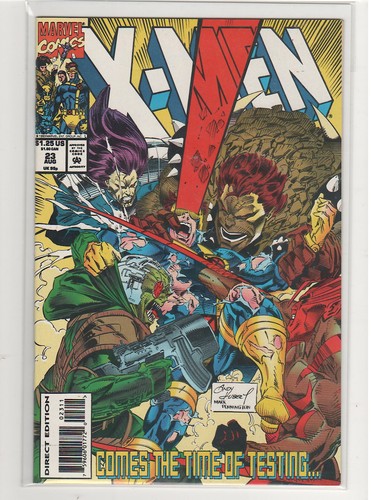 X-men #23 Wolverine Cyclops Rogue Gambit Beast Psylocke Andy Kubert 9.4 ...