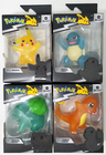 POKEMON SELECT Bulbasaur Squirtle Pikachu Charmander Translucent Figure ...