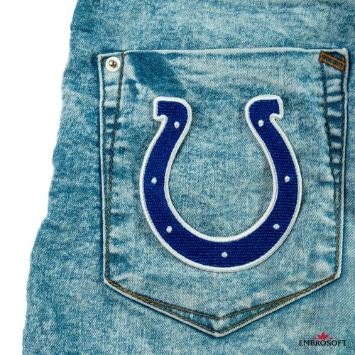 Indianapolis Colts Patch, American Football Team Logo, Embroidered ...