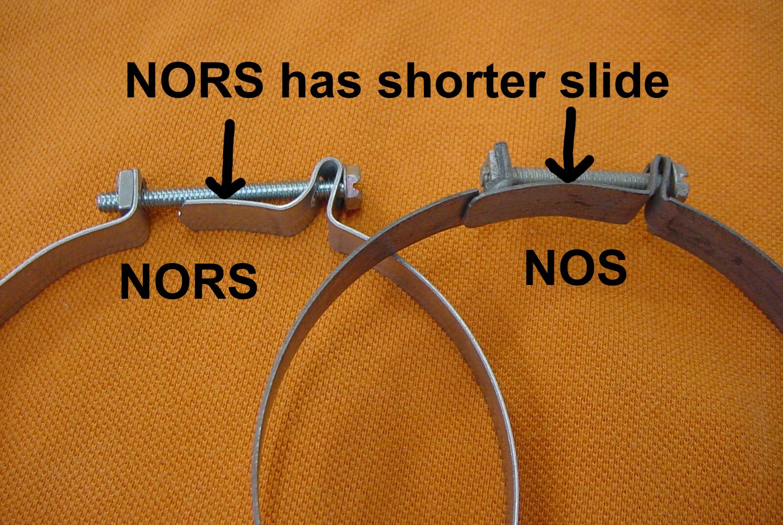 Ram Air OAI Scoop Hose Clamps 1967 1968 1969 Cutlass W31 442 W30 66 67 ...