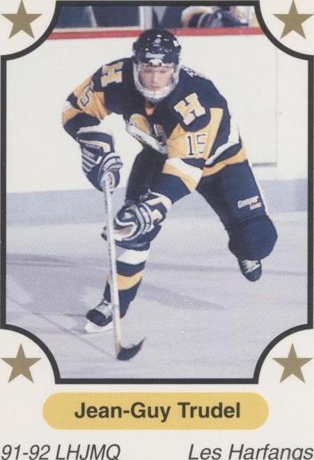 1991-92 7th Inning Sketch LHJMQ - Jean-Guy Trudel #190 (RC) for sale ...