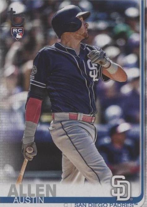2019 Topps Update Series - Austin Allen #US103 Vintage Stock /99 (RC ...