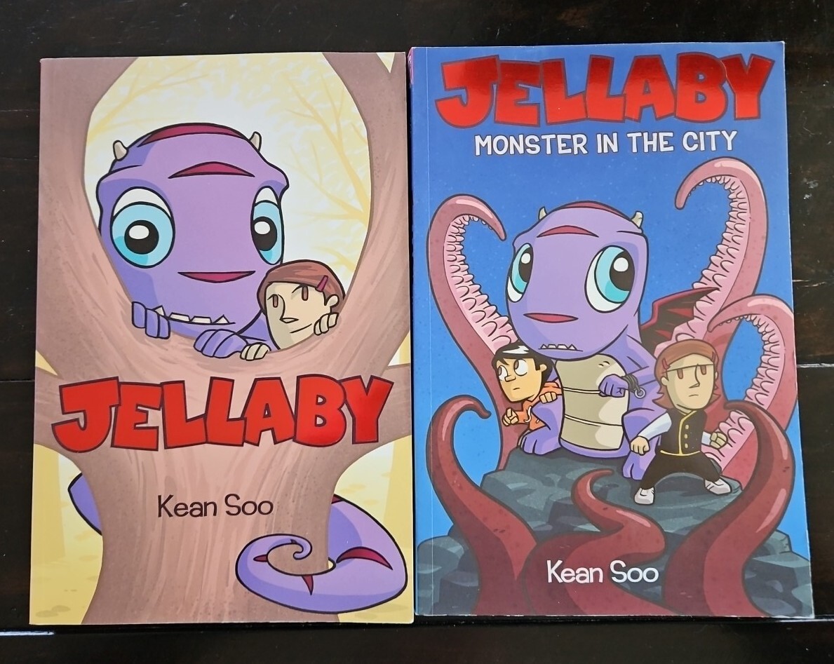 Jellaby LOT Volumes 1+2 Monster In The City By Kean Soo | eBay