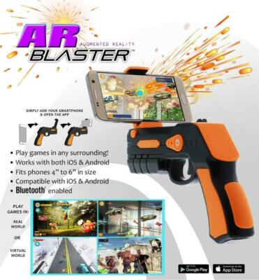 NIB AR Gun Augmented Reality Blaster All-in-One Gaming System for ...