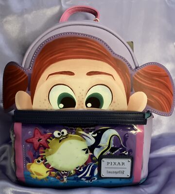 Disney Pixar Moments Finding Nemo Darla Fish Tank Loungefly Mini ...