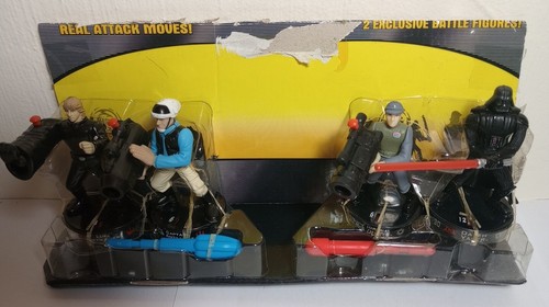 Star Wars ATTACKTIX Battle Figure Game Starter Set 3 - 4 Figures Open ...