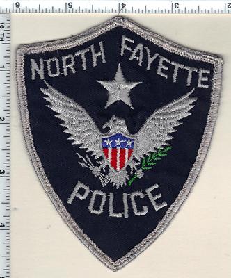 North Fayette Police (Pennsylvania) Uniform Take-Off 3rd Issue Shoulder ...