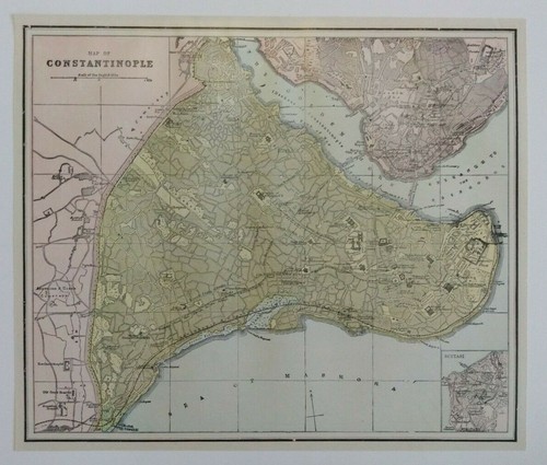 Constantinople Map Location