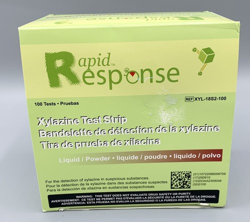 100 Rapid Response X ylazine XYL Drug Screening Test Strips Box | eBay