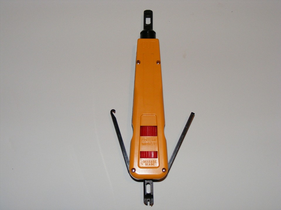 110 & 66 block punch down impact tool cat 6 bix blade | eBay