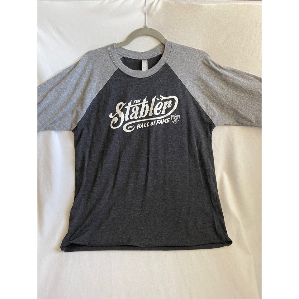 Ken Stabler Las Vegas Raiders Men’s T-Shirt Medium Next Level | eBay