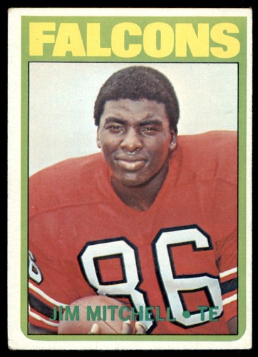 1972 TOPPS JIM MITCHELL ATLANTA FALCONS #227 VG/EX | eBay