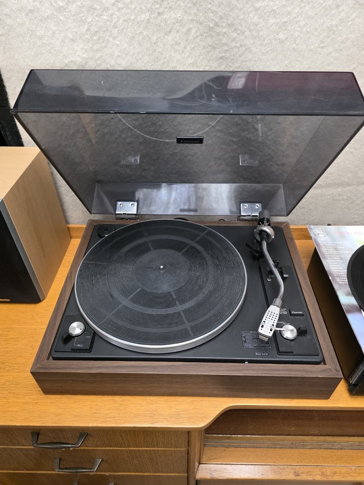 Sansui SR-212 Turntable Vintage Hifi Record Player Wooden READ LISTING ...