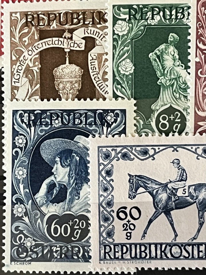 AUSTRIA - 1947 - Nice Collection with Complete Sets - MNH | eBay