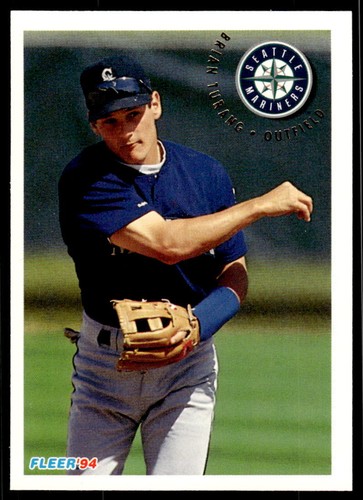 1994 Fleer 299 Brian Turang Seattle Mariners Rookie Baseball Card | eBay