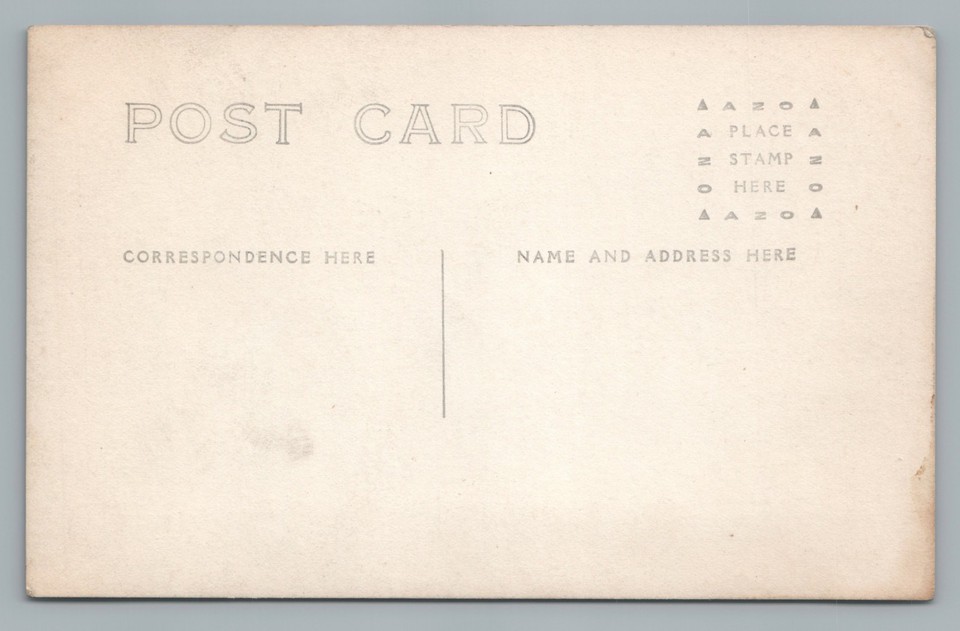 Homemade Boat Ramp—Canoe Men RPPC Antique Photo Postcard AZO 1910s | eBay