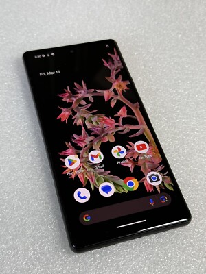 Google Pixel 6 GB7N6 - 128GB - Stormy Black (Unlocked) - PLEASE READ ...