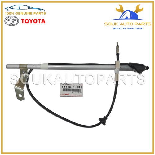 86300-60181 Genuine Toyota ANTENNA ASSY, W/HOLDER 8630060181 OEM | eBay