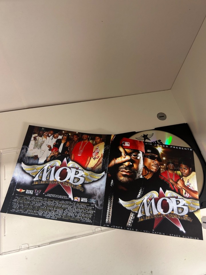 DIPSET JIM JONES MEMBERS OF BYRDGANG MAX B STACK BUNDLES MIXTAPE MIX CD ...