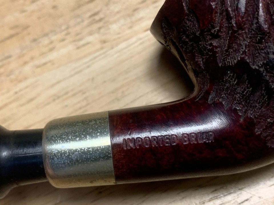 Estate Pipe Carved Dr Grabow Omega Imported Briar Smoking Pipe Spade ...